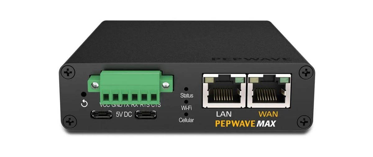 Peplink Pepwave MAX BR1 Industrial-Grade M2M 4G LTE Router - VoIP ...